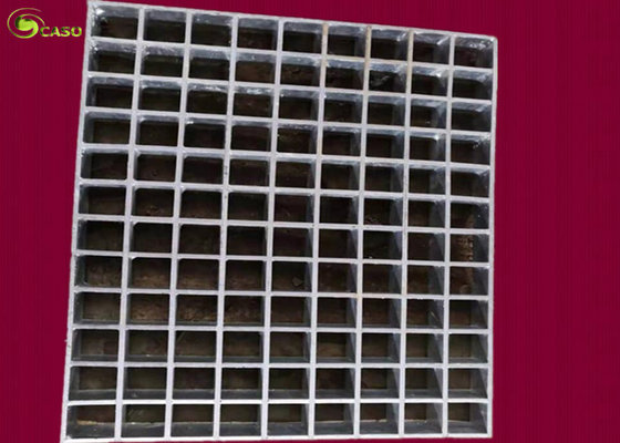 Hot Dipped Galvanized Welded Steel Lattice Grating Weight Per Square Meter supplier