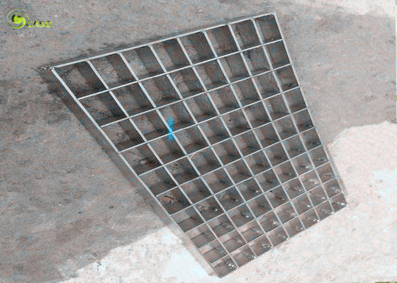 Anti Slip Building Materials Gutter Drain Working Platform Steel Lattice Grating supplier