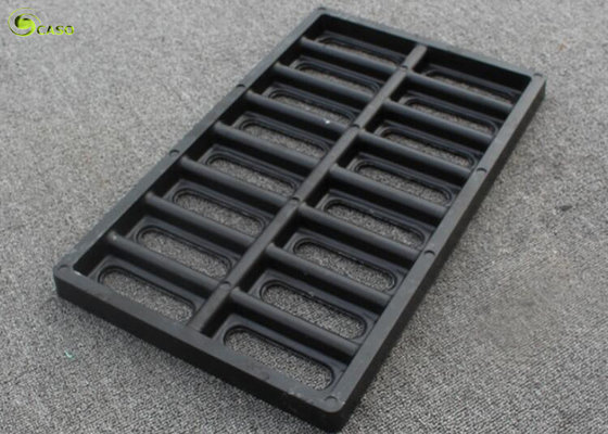 Fiberglass Road Drainage Manhole Covers Metal Grid Trench Grating Treads supplier