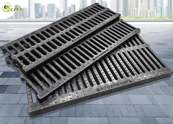Square Sheet Compound SMC Outdoor Gutter Rain Water Manhole Cover Grates supplier