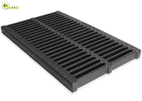 Black Fiberglass Gully Grating Cover Composite Gutter Manhole Grates Panel supplier