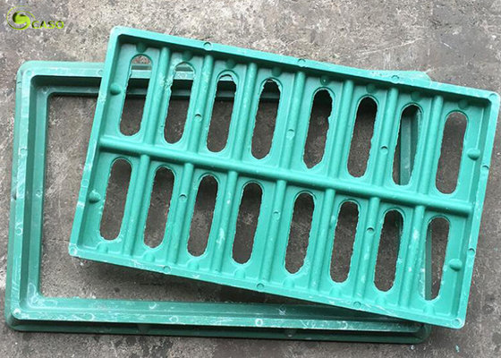 A15 Sanitary Sewer Manhole Cover Plate Plastic Slat Floor With Angle Frame supplier