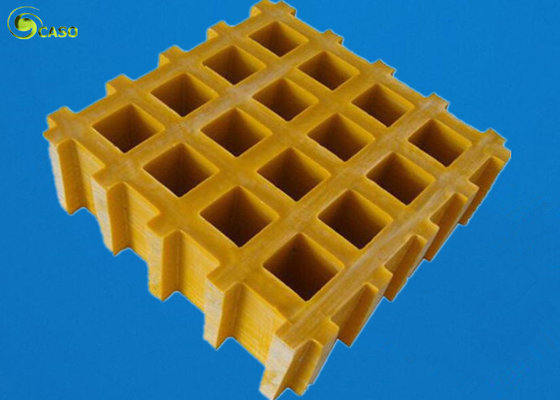 FRP Molded Grating Panel Insulation Polyester Walkways Drainage Grid Plate supplier
