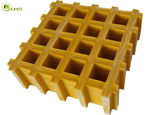 FRP Molded Grating Panel Insulation Polyester Walkways Drainage Grid Plate supplier
