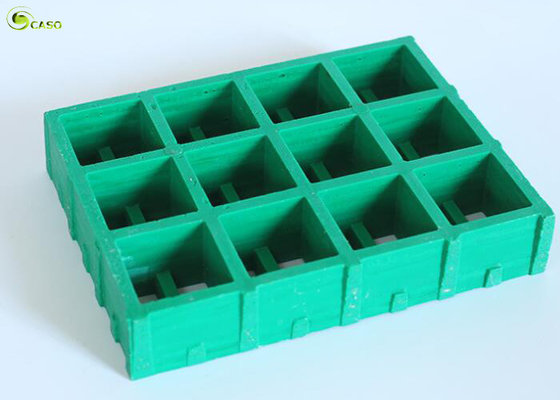 40*40mm Mesh Fiber Floor Water Gully Grating Anti Slip Plastic Grid Trench Cover supplier