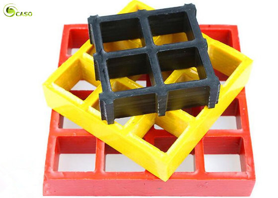 High Strength Municipal Works 25mm Thickness Fiberglass Drainage Trench Grating supplier