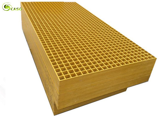 Small Hole Polymer Gutter Stair Grating Floor 30mm GRP Drain Trench Grill Cover supplier
