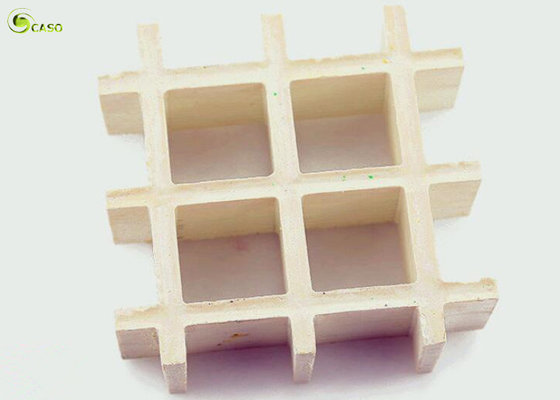 High Strength Composite Gully Bar Grating Cover FRP Gritty Grid Trench Plate supplier