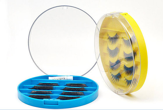 hot selling invisible band mink lashes ; natural style mink lashes ; customer logo packaging