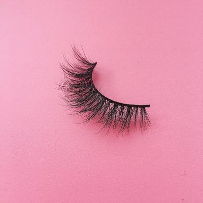 3D Mink Lashes Custom Eyelash Packaging 100% Handmade Siberian Mink Lashes