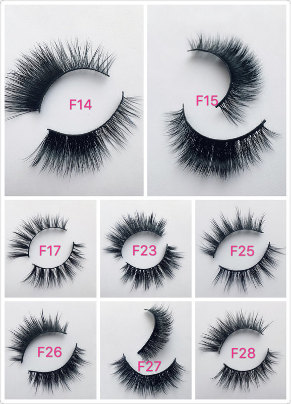 3D Mink Lashes Custom Eyelash Packaging 100% Handmade Siberian Mink Lashes; Lilly lashes