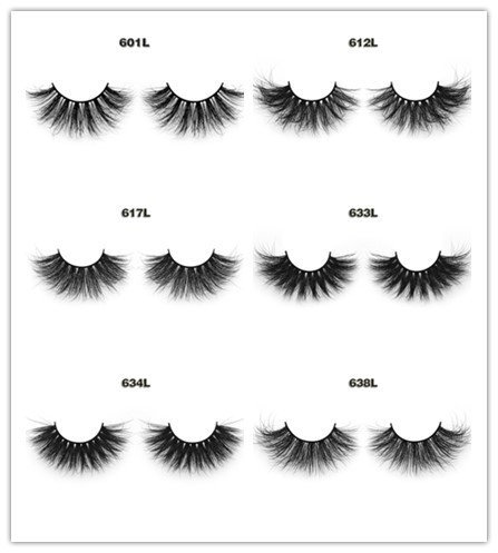 3D Mink Lashes Custom Eyelash Packaging 100% Handmade Siberian Mink Lashes; Lilly lashes