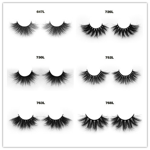 3D Mink Lashes Custom Eyelash Packaging 100% Handmade Siberian Mink Lashes; Lilly lashes
