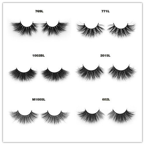 3D Mink Lashes Custom Eyelash Packaging 100% Handmade Siberian Mink Lashes; Lilly lashes
