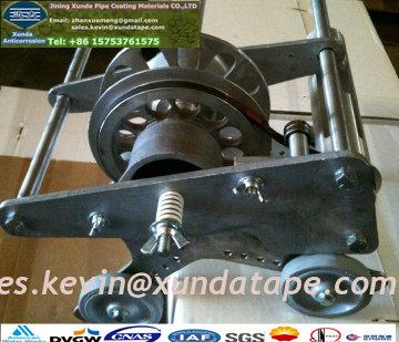 Hot sell adhesive tape wrapping machine easy to use
