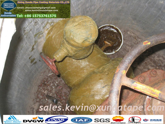 Valves and Pipe Prtotection with Petrolatum Tapes
