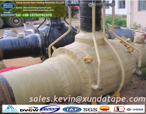Valves and Pipe Prtotection with Petrolatum Tapes
