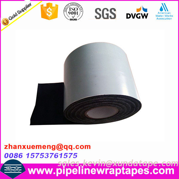 PE backing butyl rubber double side adhesive tape for metallic pipe anti-corrosion