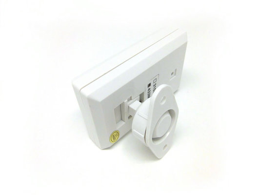 White Led Wall Mounted Wireless PIR Detector , Passive Infrared Detector