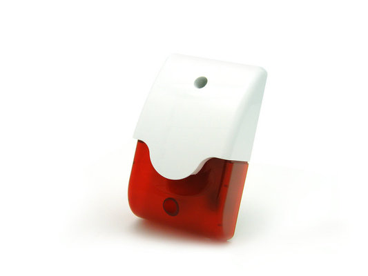 12V Piezo Security Alarm Siren outdoor with strobe for burglar