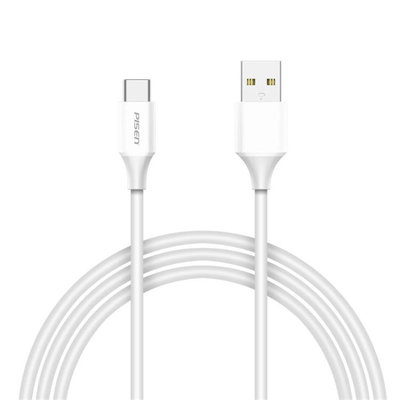PISEN 1m 3.3ft 1.5m 4.9ft Double Sides Workable Mobile Phone Fast Charging USB Type-C 2A Data Cable