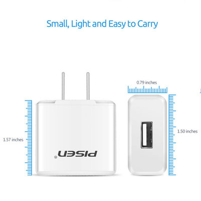 CCC CB CE FCC PSE UL RoHS Certificaion PISEN 5V 1A Mobile Phone Portable US USB Wall Charger