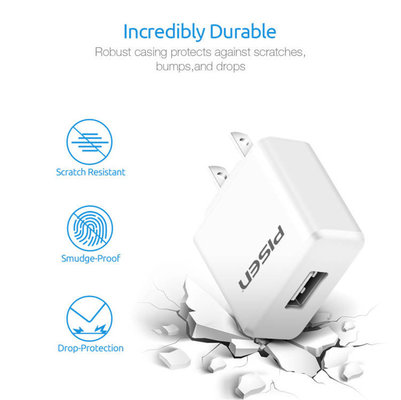 CCC CB CE FCC PSE UL RoHS Certificaion PISEN 5V 1A Mobile Phone Portable US USB Wall Charger