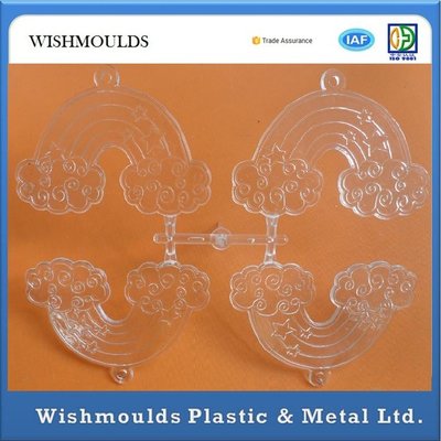Chimei PC110 Clear Injection Molded Plastic Moulding Parts Sample Copy