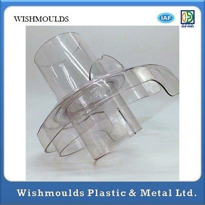 Eco Friendly Transparent PP Injection Molding Prototype Service For Blender Spare Parts