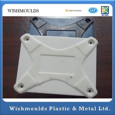 TPE / ABS Plastic Box Overmolding Injection Molding 2 Shot Molding Process Technology
