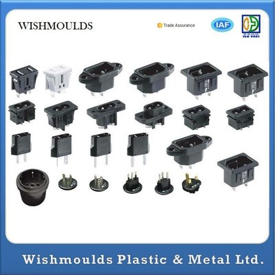 OEM Electrical Plug Insert Overmolding Injection Molding Parts For Charger Case