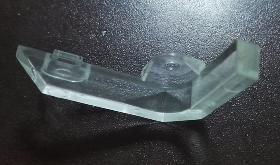 Fully Transparent Custom Plastic Machining Parts Polycarbonate Lens PC Light Pipes