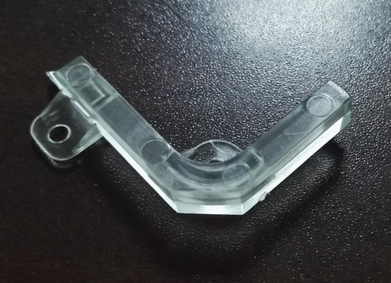 Fully Transparent Custom Plastic Machining Parts Polycarbonate Lens PC Light Pipes