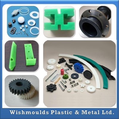 Nylon Prototypeprecision CNC Machined Parts Injection Moulding With GF PA