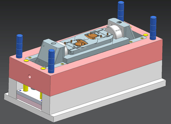 Low Volume Injection Molding 2D / 3D Design For Celling Fan Plastic Parts