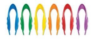 Custom Molding Plastic Parts Prototype - Colorful Easy Grip Plastic Tweezer