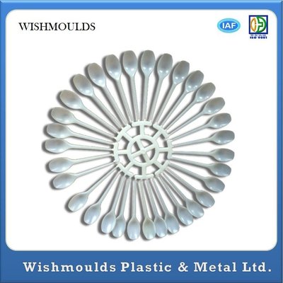 Professional Plastic Injection Multi Cavity Mold for Kitchenware PP Plastic Spoon