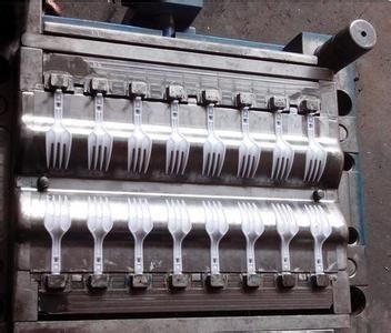 32 Cavities Multi Cavity Mold / Plastic Injection Mould For Disposable Plastic Fork