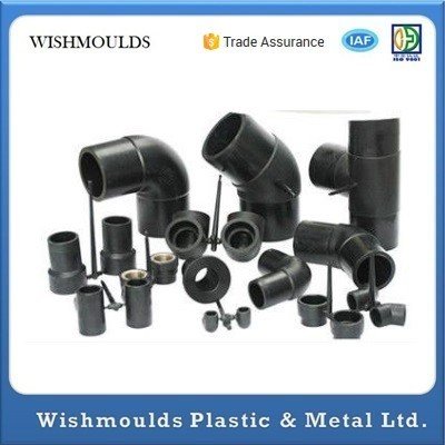 PVC Pipe Fitting Hot Runner Mould Prototype Injection Molding PVC Three Plate Mold