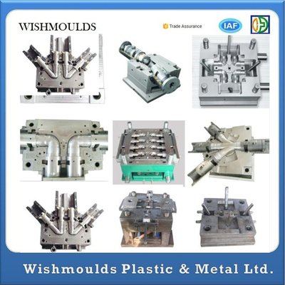 PVC Pipe Fitting Hot Runner Mould Prototype Injection Molding PVC Three Plate Mold