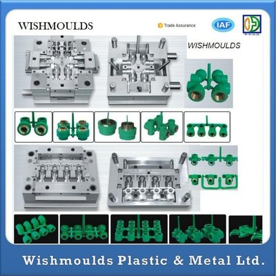PVC Pipe Fitting Hot Runner Mould Prototype Injection Molding PVC Three Plate Mold