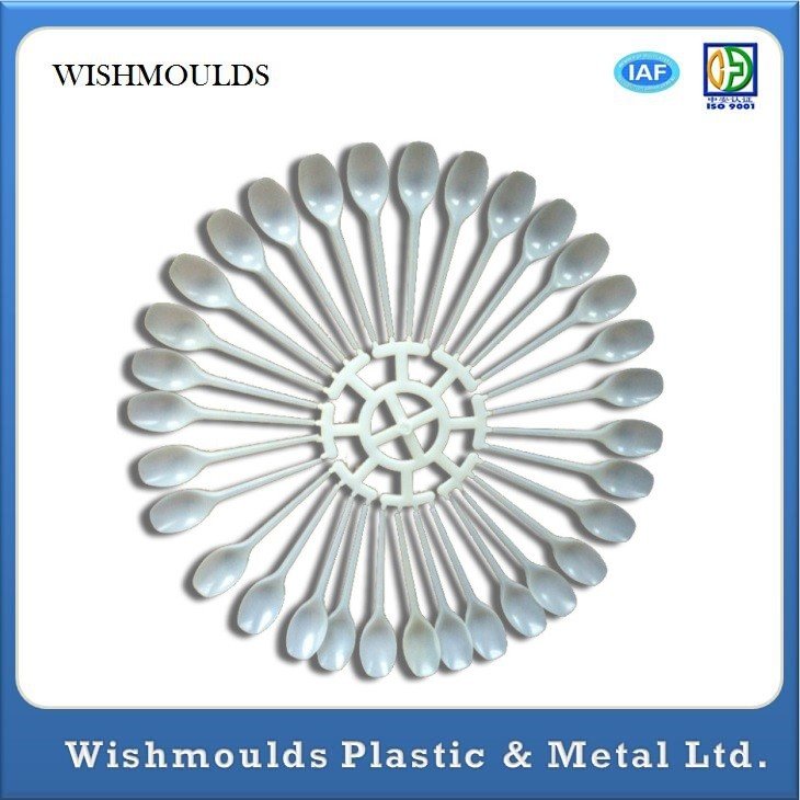 Professional Plastic Injection Multi Cavity Mold for Kitchenware PP Plastic Spoon
