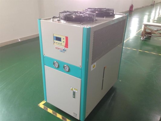 20HP Tube In Shell Evapurator Industrial Water Cooled Chiller Microcomputer Controlling