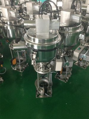 SUS Vacuum Hopper Loader Receiver With Limit Sensor For Central Conveying System