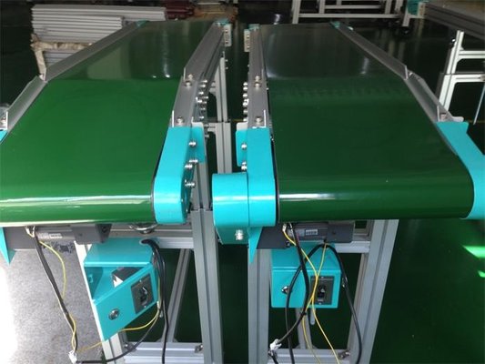 20M Horizontal Rubber Flat Belt Conveyor Wearing Handling Machine