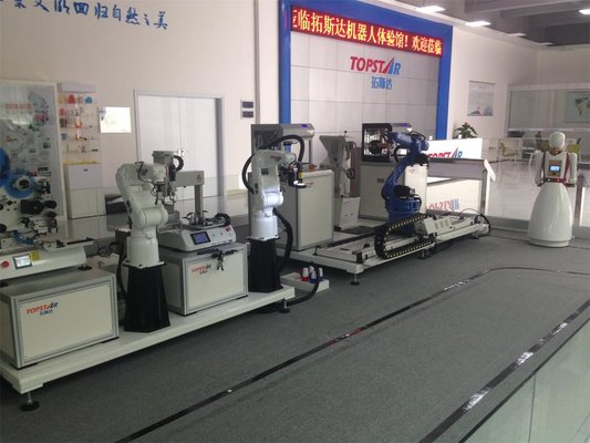 6 Axis Robots In Industries , High Precision 0.02mm Industrial Applications Of Robots