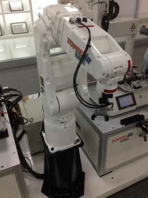 Six Axis Industrial Robot Automation Packing-line Solution For Stacking