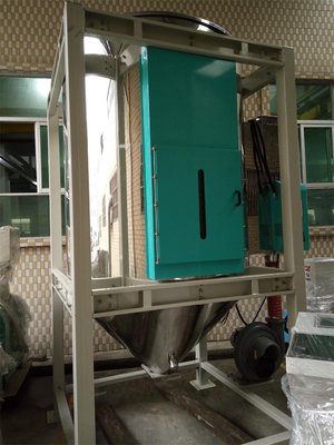 2000KG Capacity Huge Hopper Dryer With Double Layer Stainless Steel Barrel