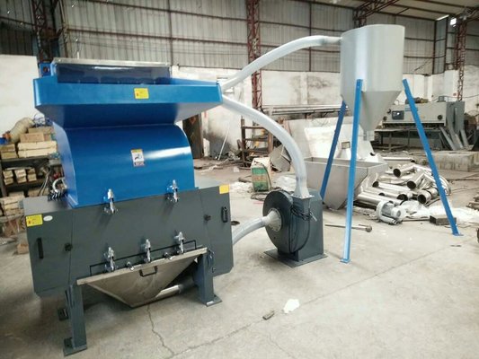 30HP Powerful Plastic Crushing Machine With 4KW Recycling System
