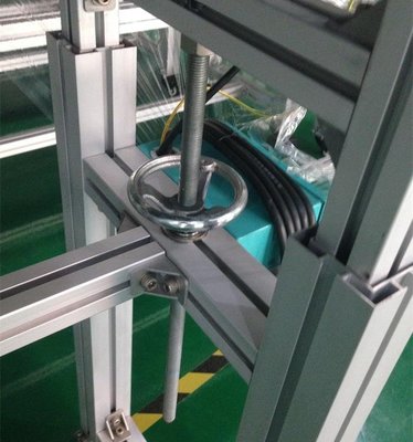 L Type Aluminum Alloy Structure PVC Belt Conveyor Adjustable Height